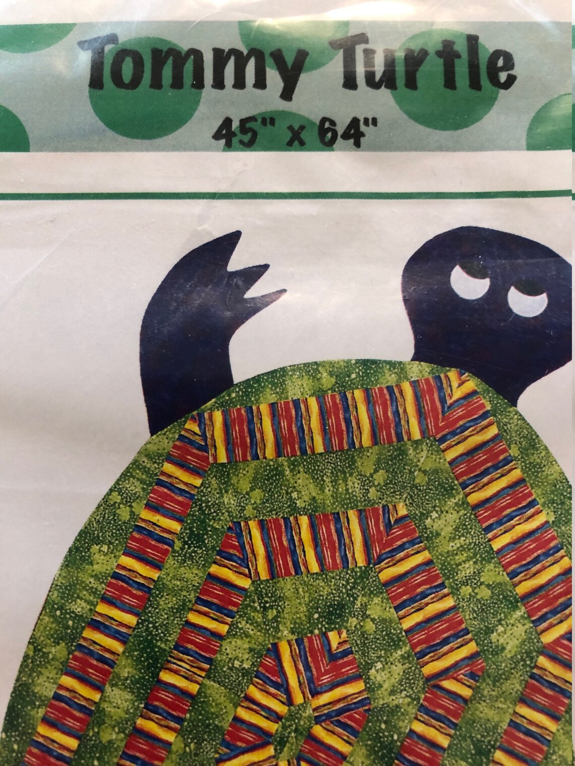 Tommy Turtle Designed by Heidi Pridemore the Whimsical - Etsy