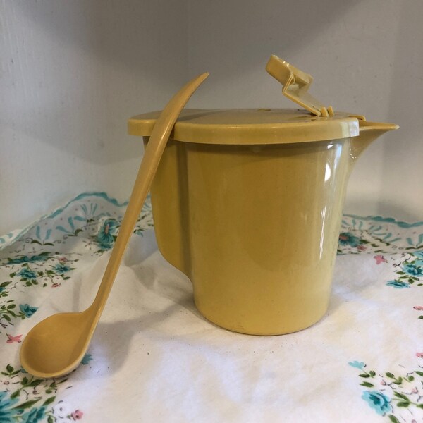 Tupperware Sugar and Creamer - Etsy