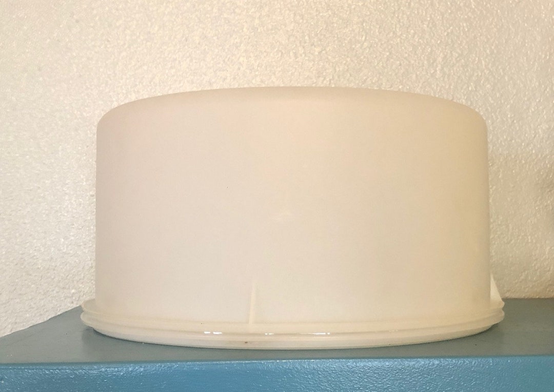 Vintage 1960s, Tupperware Carry-all Cake Keeper 258-1 With Lid 224-16 ...