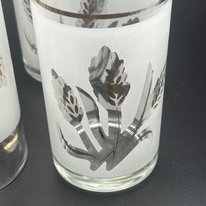 Vintage 1970s, Covetro Italy, Set of Four (4), Tumbler Glass, Gold ...