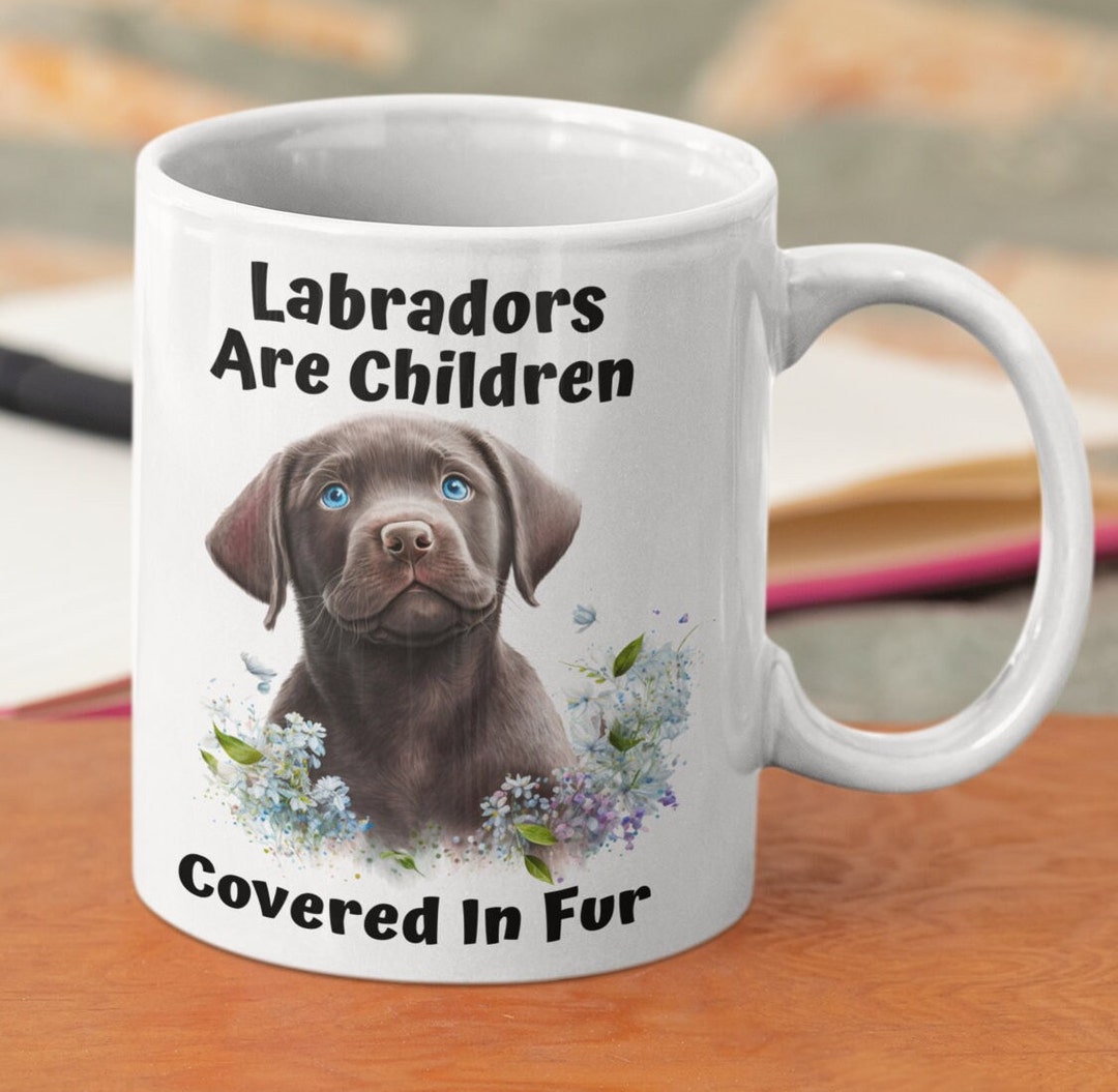 Labrador Mug Funny Labrador Gift Chocolate Labrador Mum Dad Gift ...