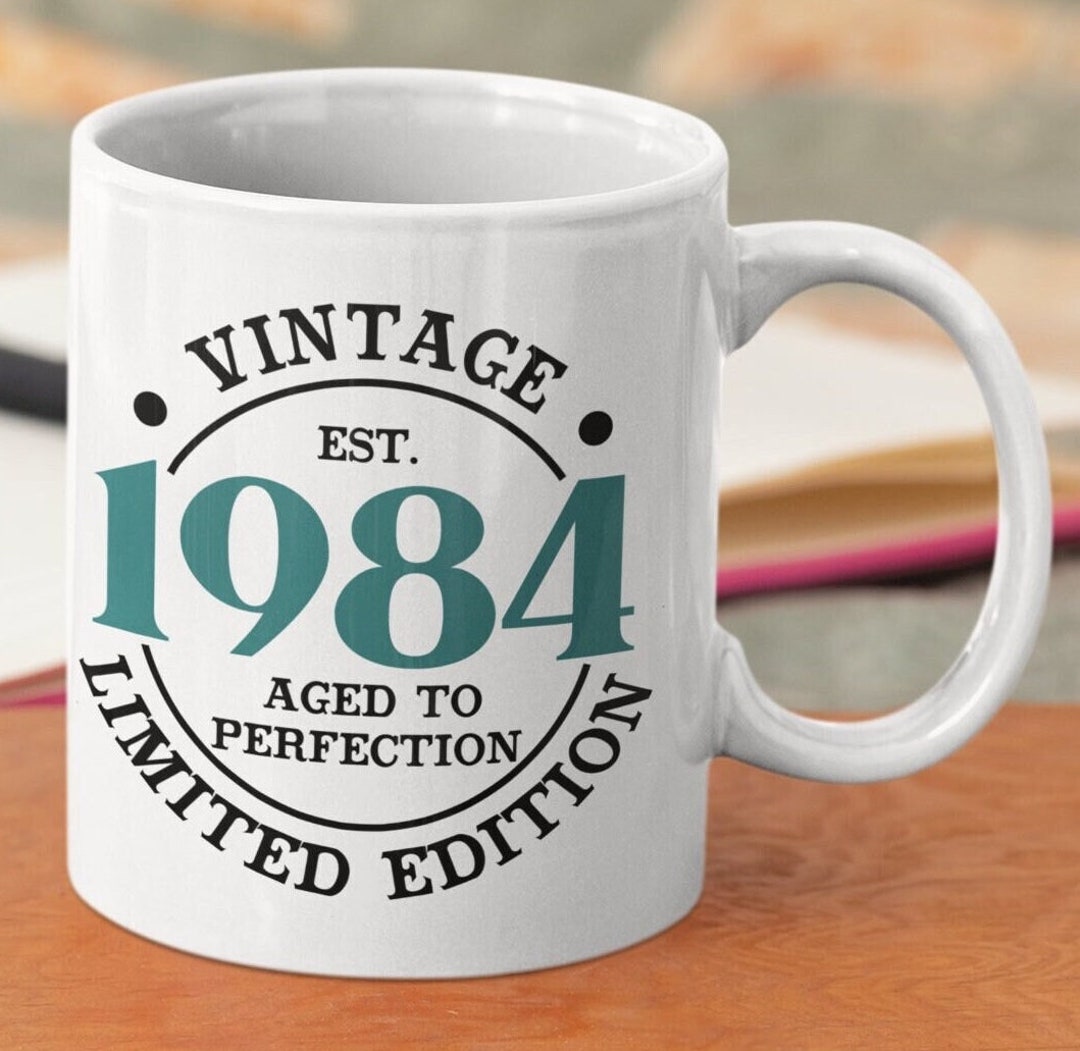 41 Birthday Gift Ideas for Son Husband 1984 Birthday Mug 41st Birthday ...