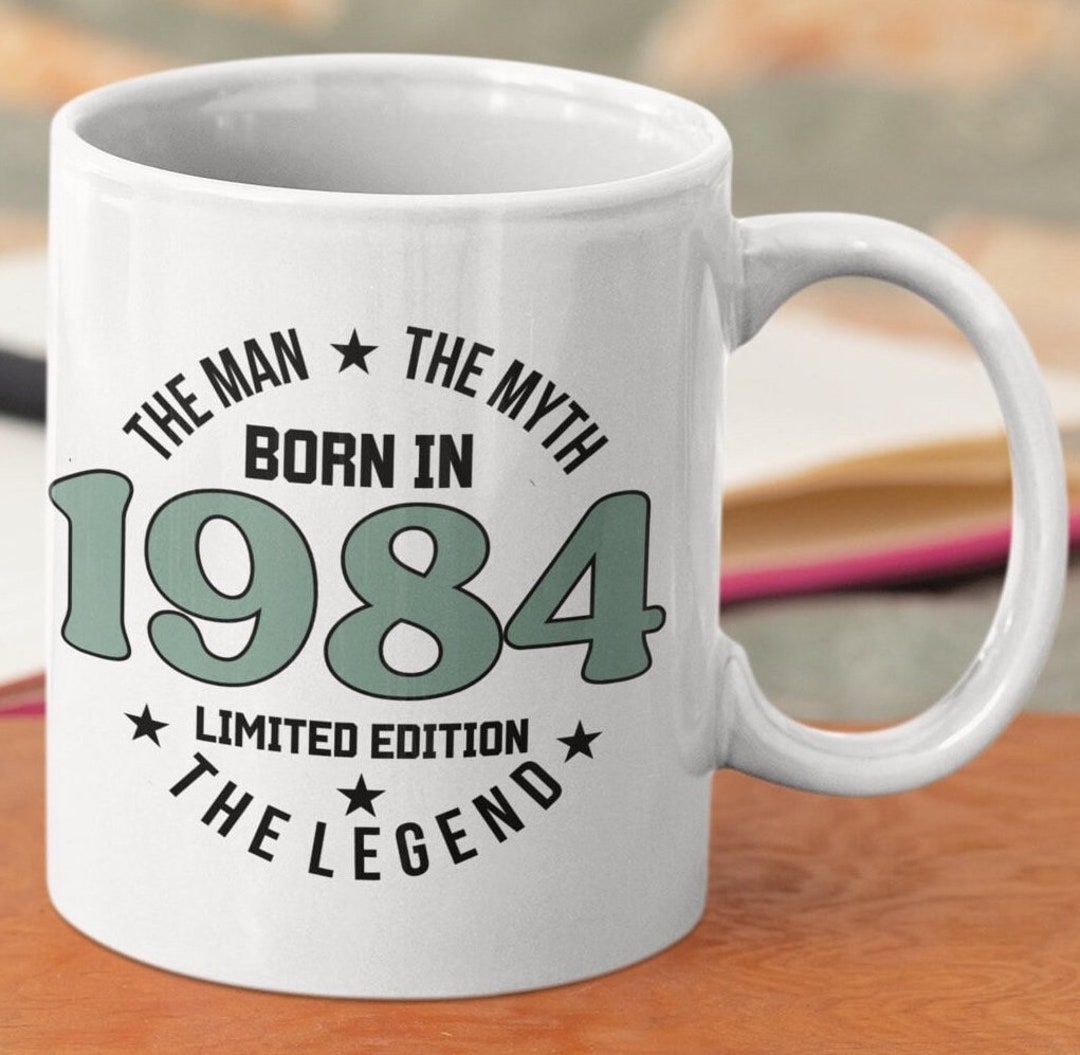 1984 40th Birthday Mug 1984 Gift Born 1984 Mug 40th Birthday Present ...