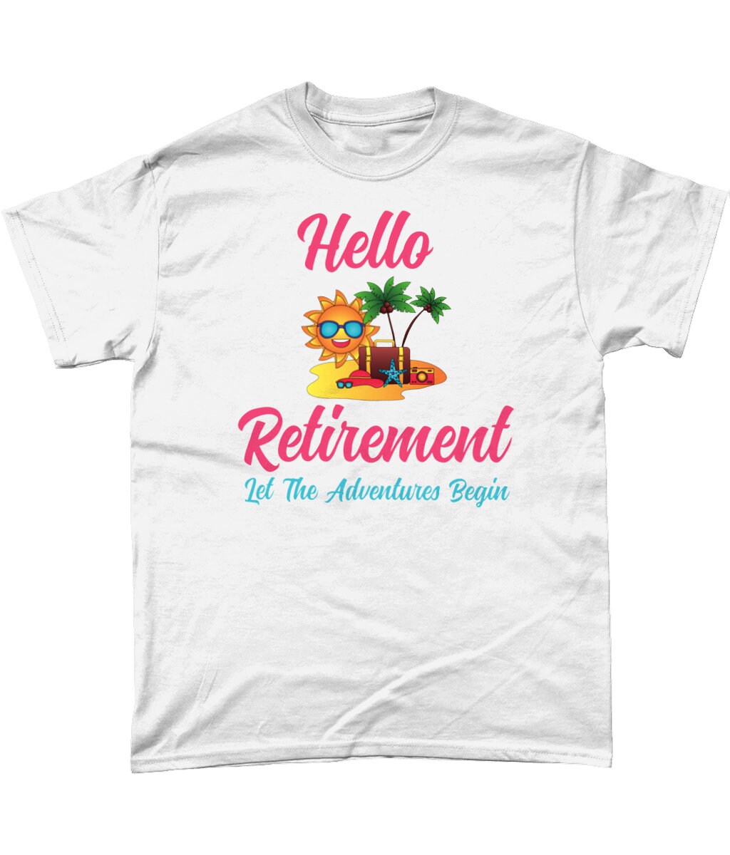 Happy Retirement Gift Tshirt Woman Funny Coworker Retirement Shirts ...