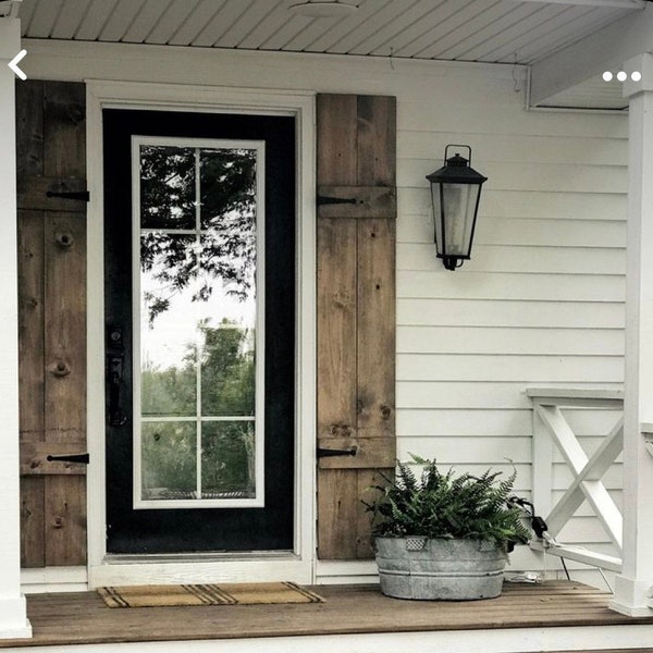 Board and Batten Shutters - Etsy