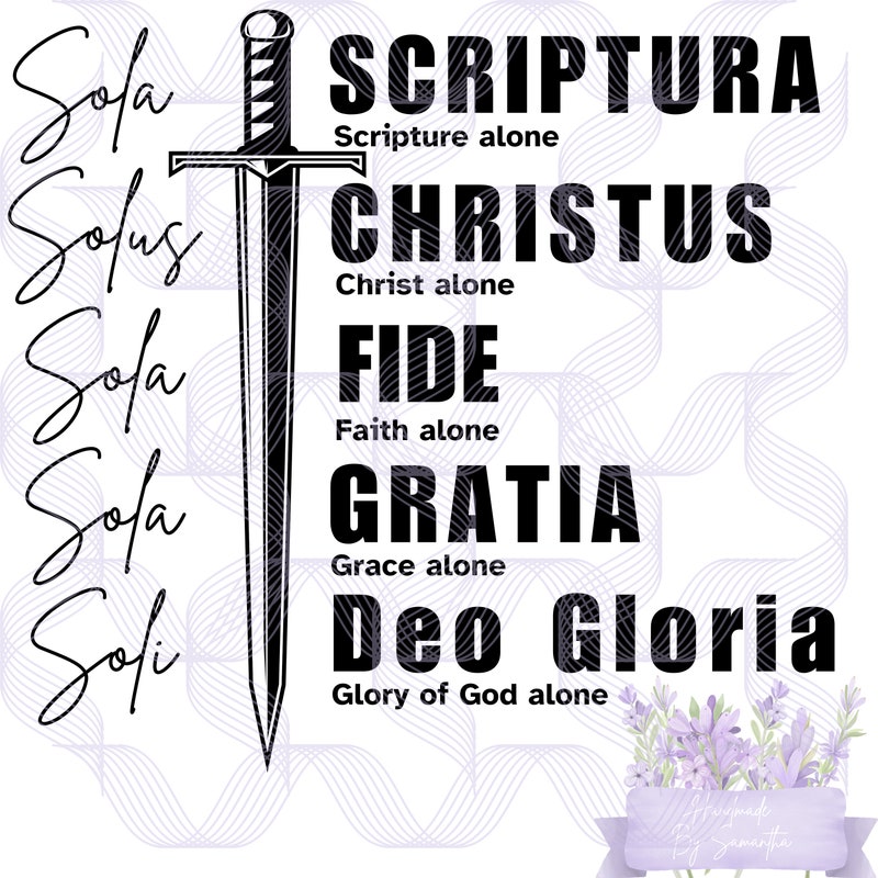 5 Solas Svg - Etsy