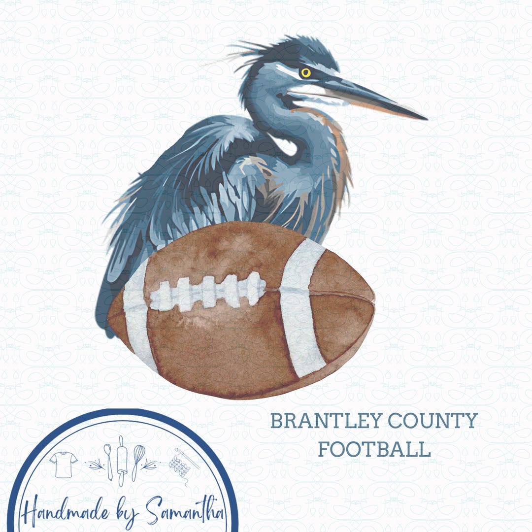 Brantley County Herons Football PNG Digital File Only No Physical ...