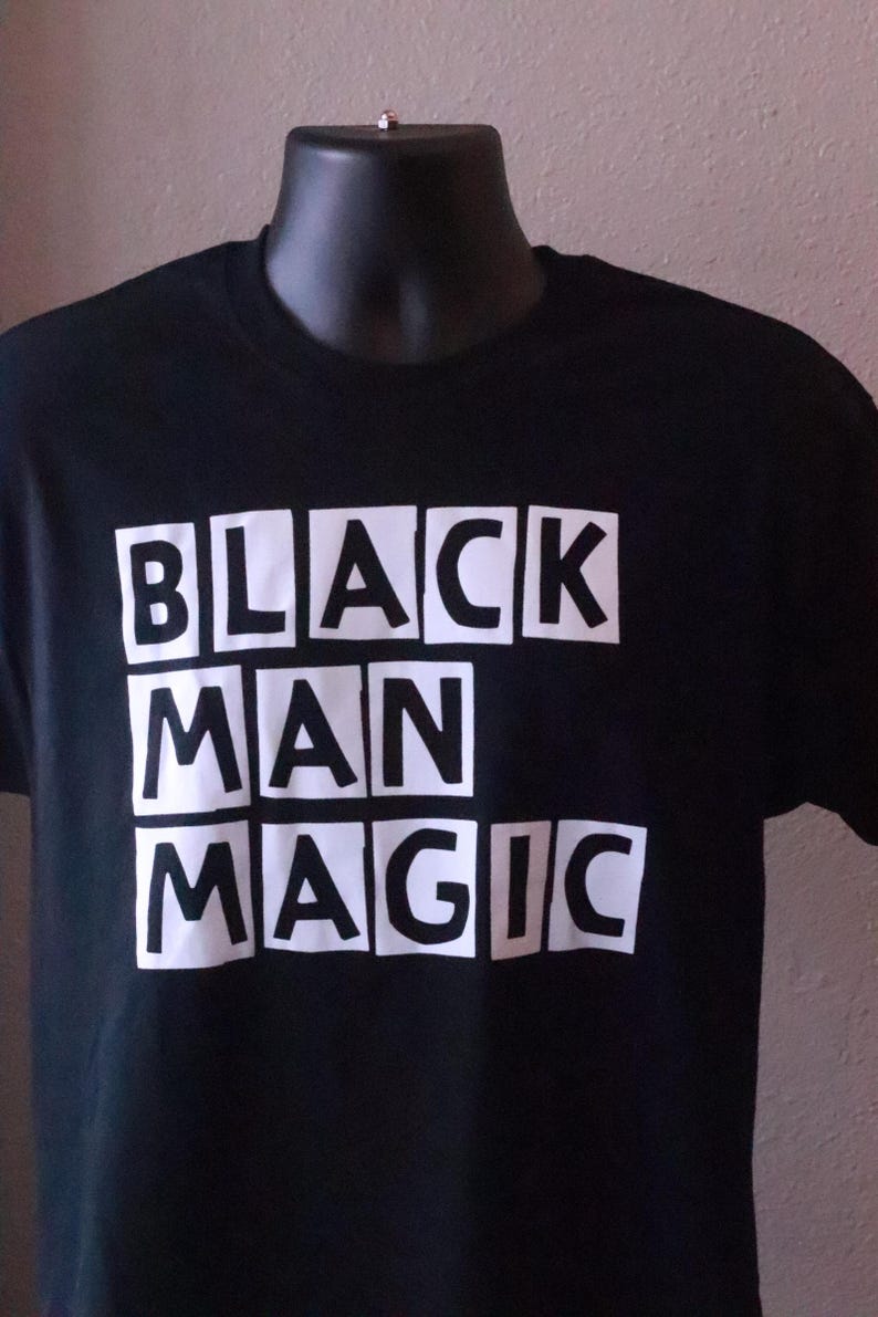 BLACK MAN MAGIC T-shirts - Etsy