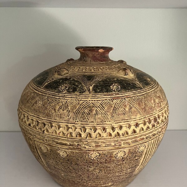 African Tribal Vase - Etsy