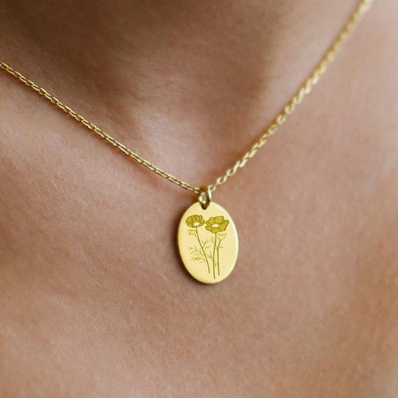 Gold Necklace - Etsy