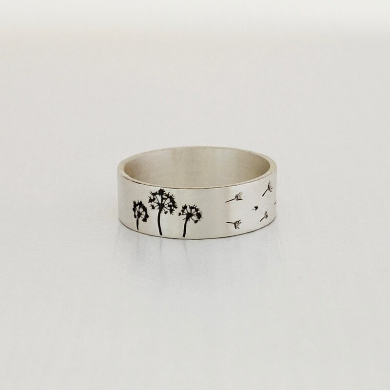 Dandelion Ring - Etsy