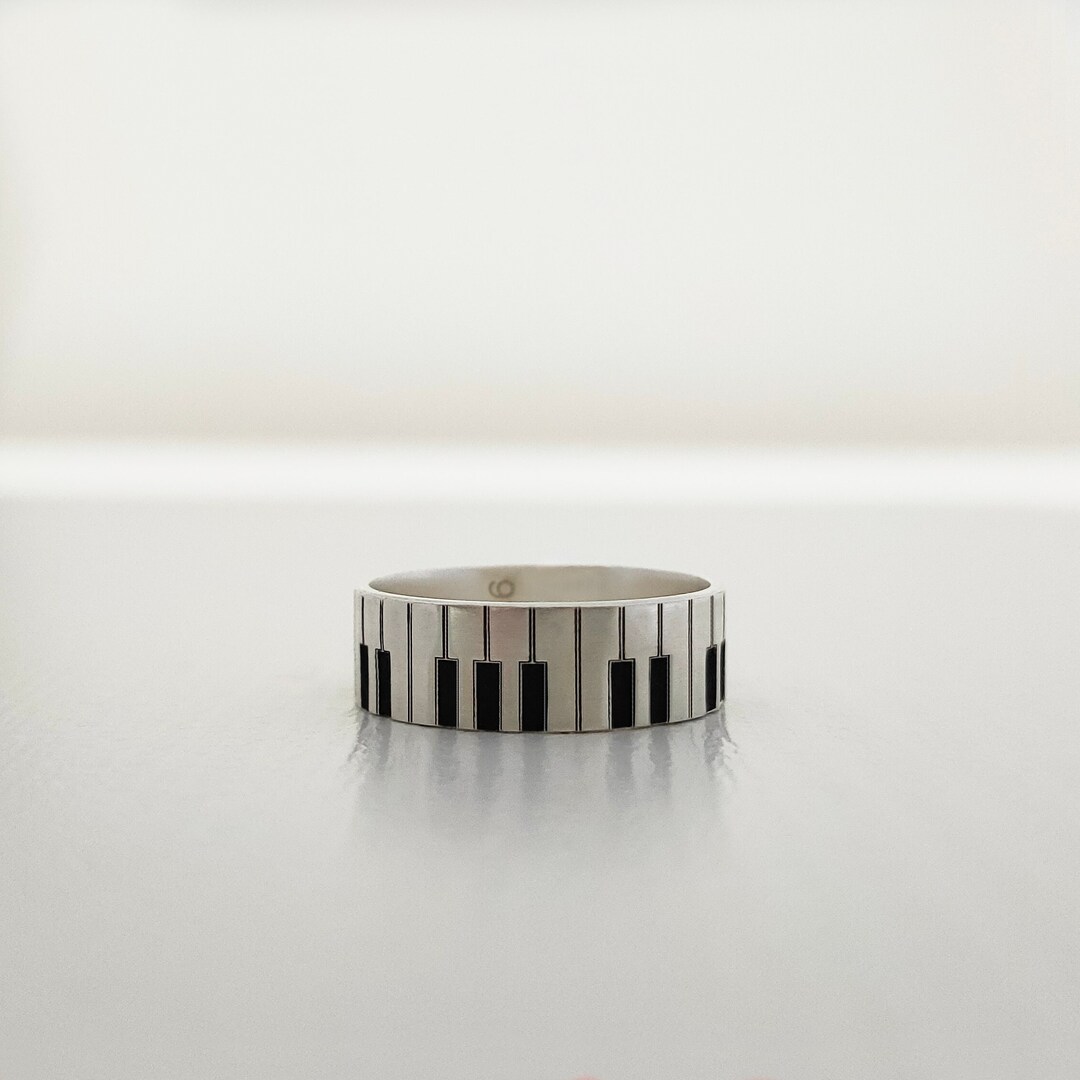 Piano Ring, Piano Keys Jewelry, Customized Musician Gift, Pianist Gift ...