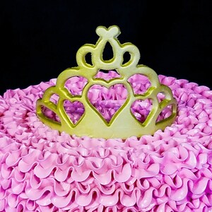 Crown Cake Topper - Etsy