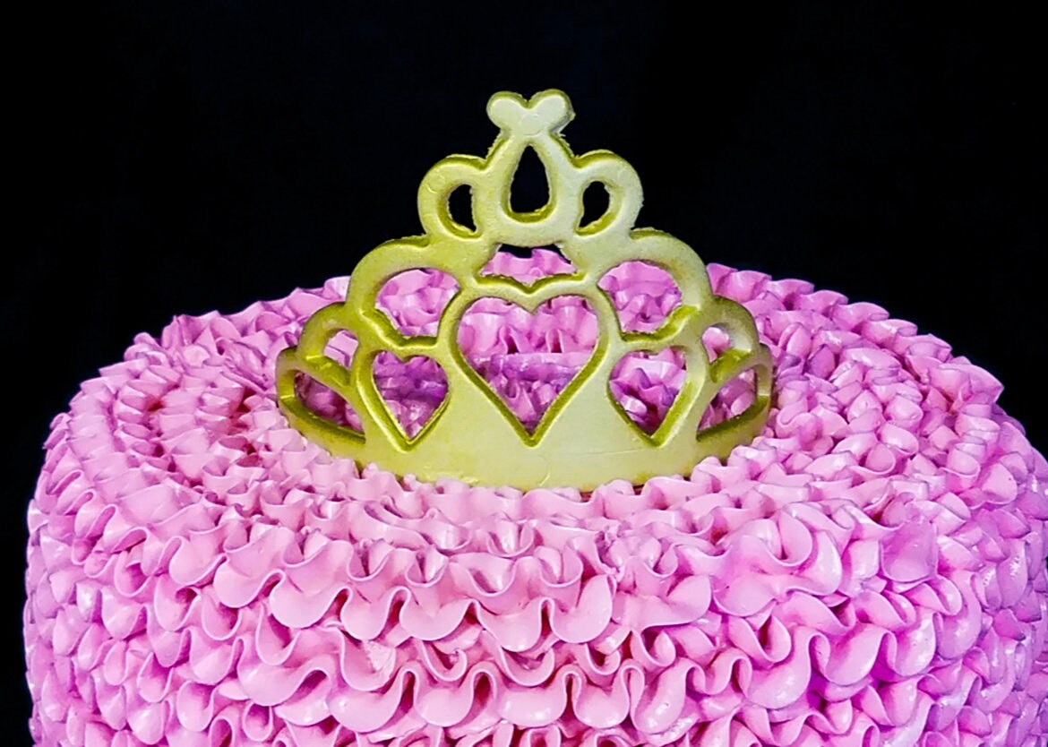 Crown Cake Topper - Etsy