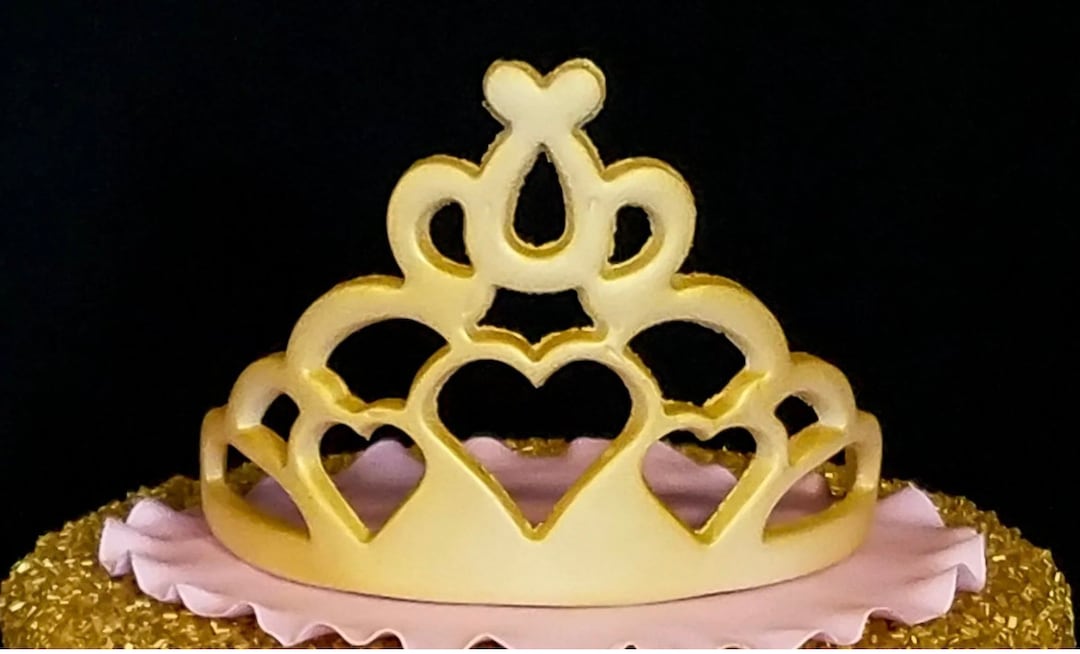 Crown Cake Topper - Etsy