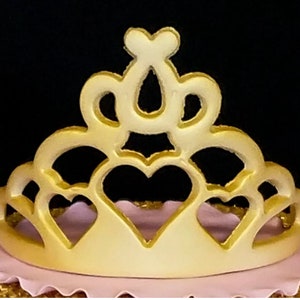 Crown Cake Topper - Etsy