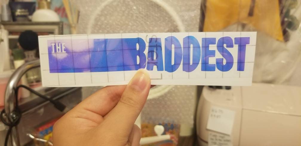 KDA The Baddest Come Back The Baddest Logo League of | Etsy
