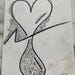 Heart Doodle - Line Art Pens and Marker on Paper - Etsy