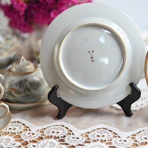 Japanese Kutani Hayasi Egg Shell, Tea Set, Hand Painted, Porcelain Tea ...