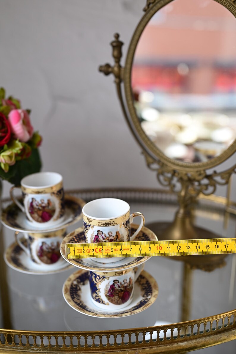 Vintage HI LUXE 24ct Gold Porcelain Cup and Saucer Set, Made in Japan ...
