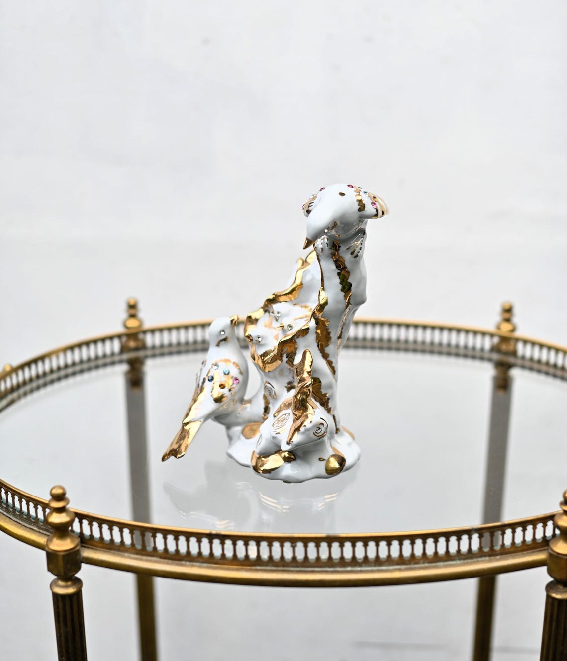 Capodimonte, Swarovski - Bird - Rare Polaris Collection - Figurine ...