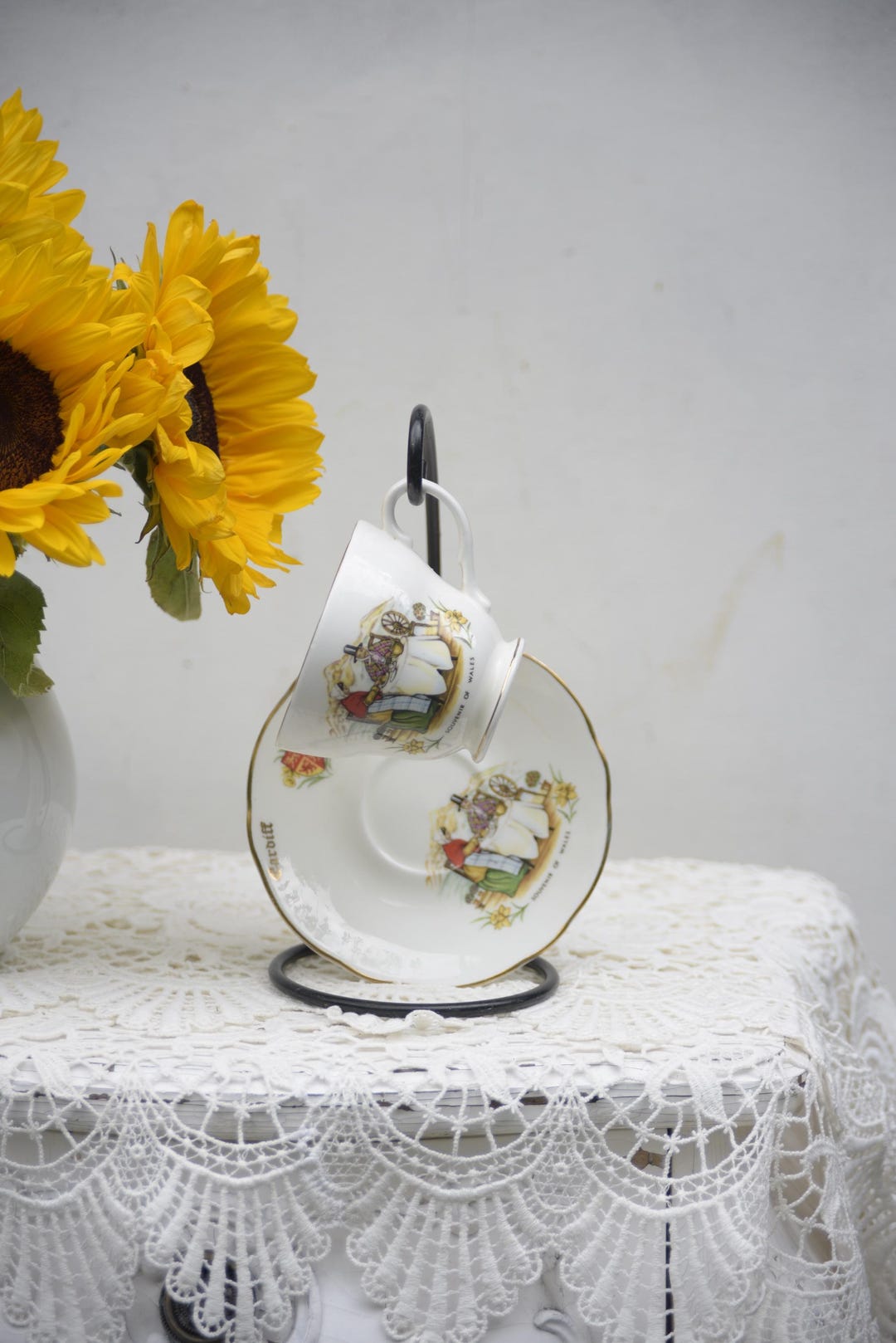 Vintage LIVERPOOL ROAD Pottery Bone China Teacup and Saucer Set ...