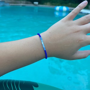 Cool Sunset Seed Bead Bracelet, Summer Jewelry, Summer Bracelets, Boho ...