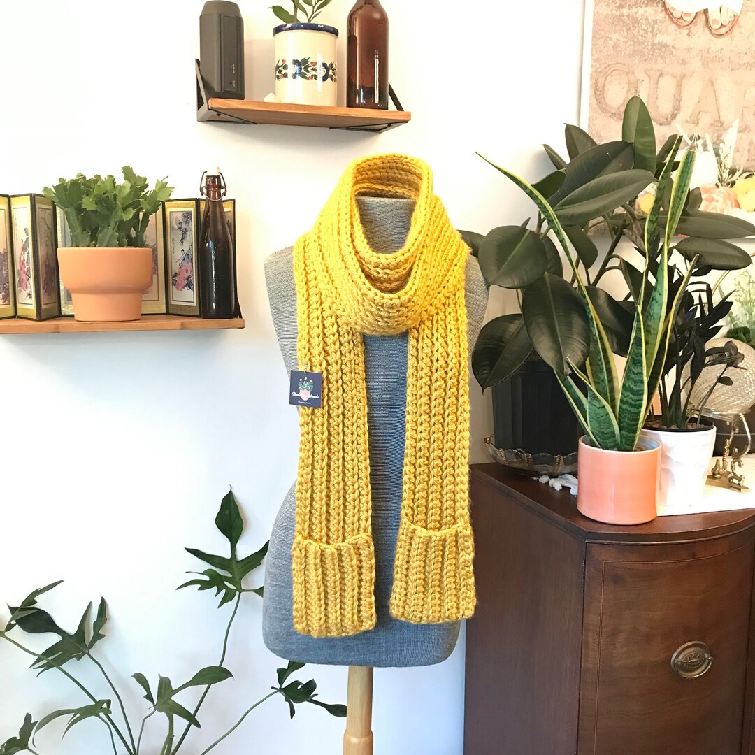 Custom Wrap Scarf W/ Pockets - Etsy