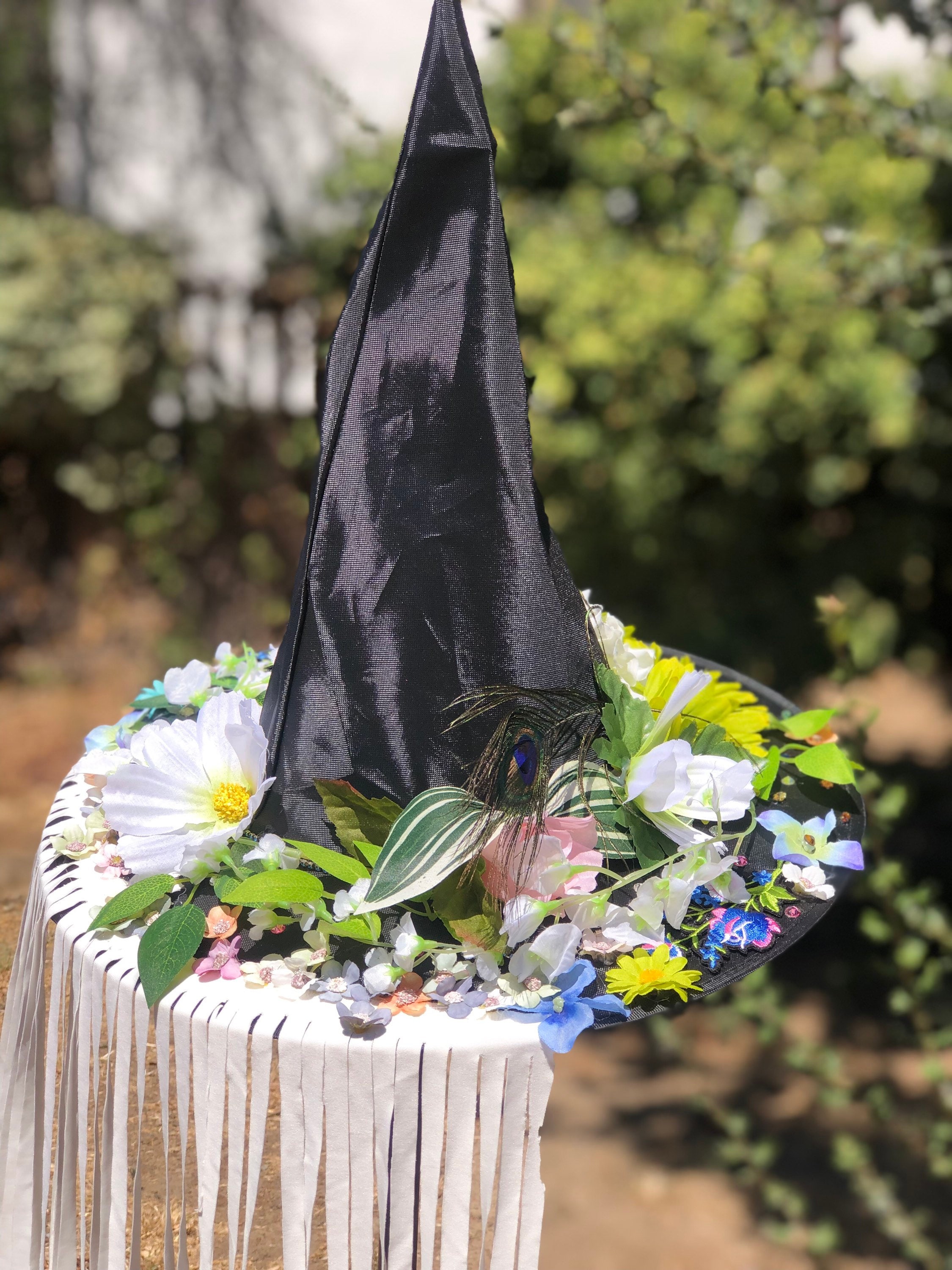 Fancy Witch Hat olivia Witch Hat, Halloween, Cosplay, Enchantment ...