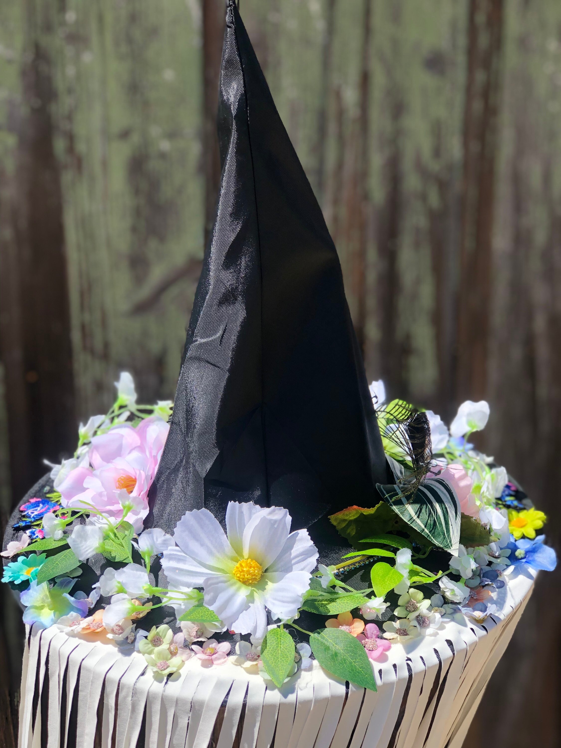 Fancy Witch Hat ”olivia” Witch Hat, Halloween, Costume Cosplay ...