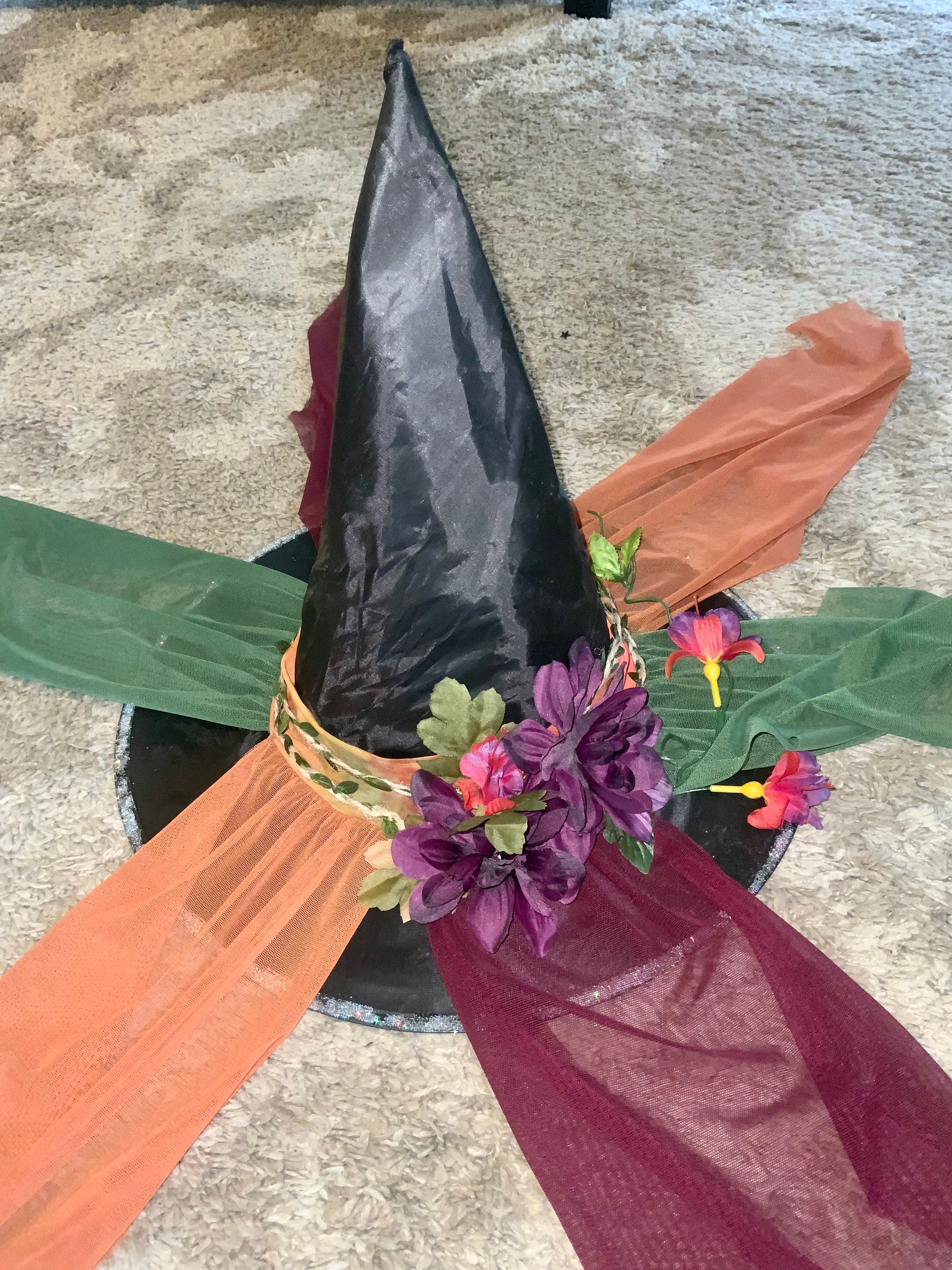 Fancy Witch Hat Quinn. Womens Halloween Costume Accessory - Etsy