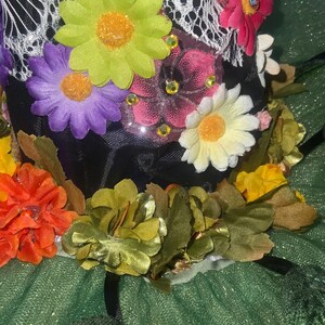 Fairy Flower Witch Hat Magical Fancy Halloween Accessory - Etsy