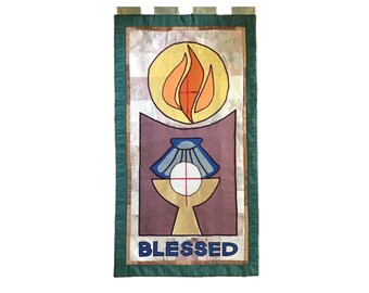 Love Religious Banner Hanging Church Banner - Etsy