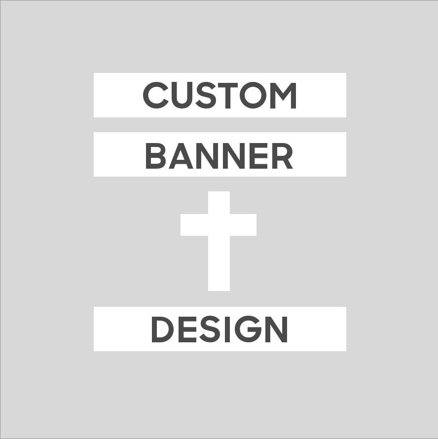 Custom Religious Banner - Hanging Church Banner - Etsy