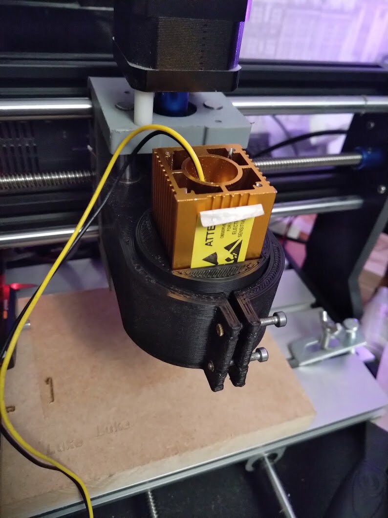 3018 CNC 500W Upgrade Mount With Lazer Insert Mount - Etsy