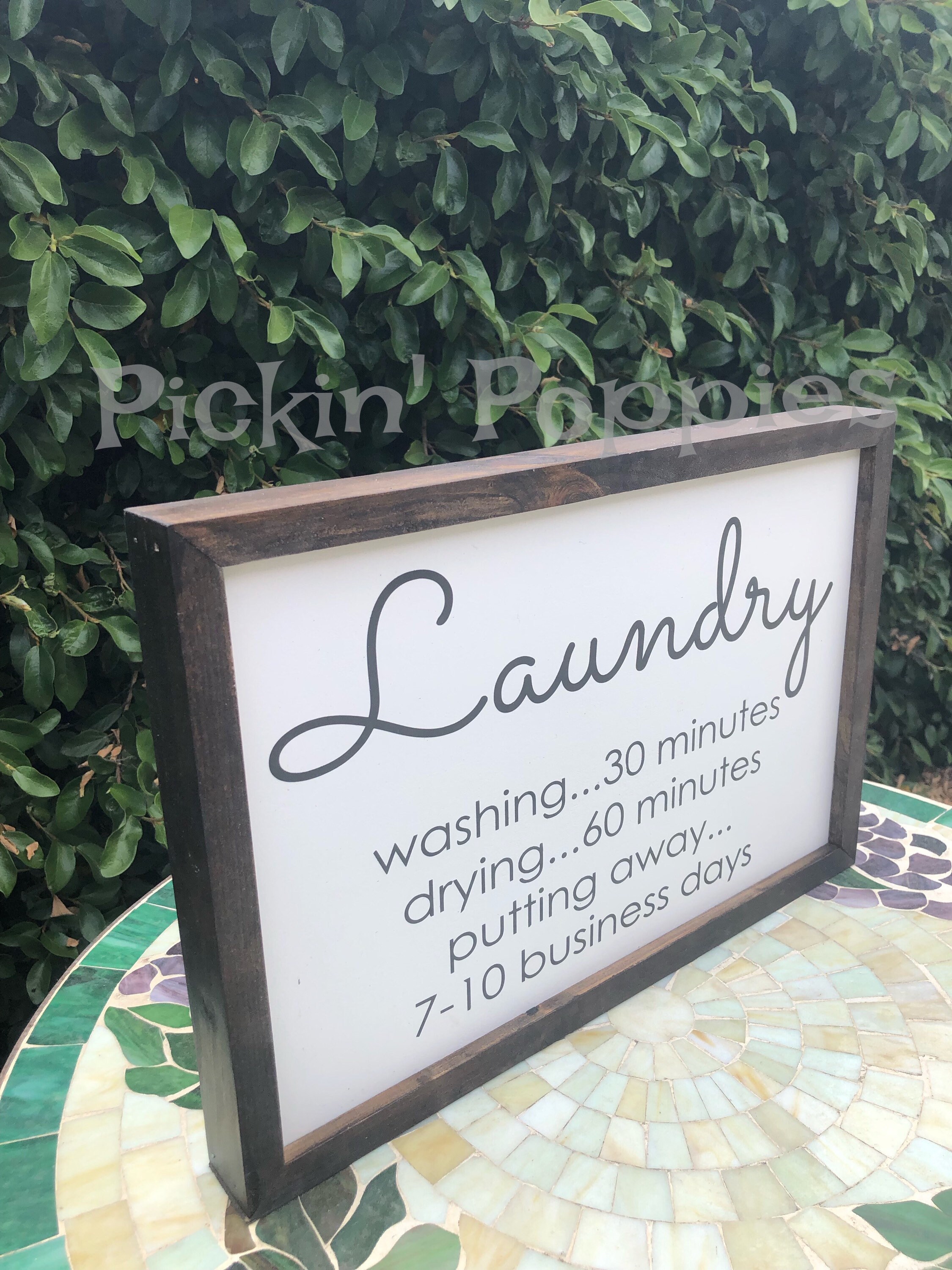 Funny Laundry Room Sign, Laundry Room Decor, Housewarming Gift ...