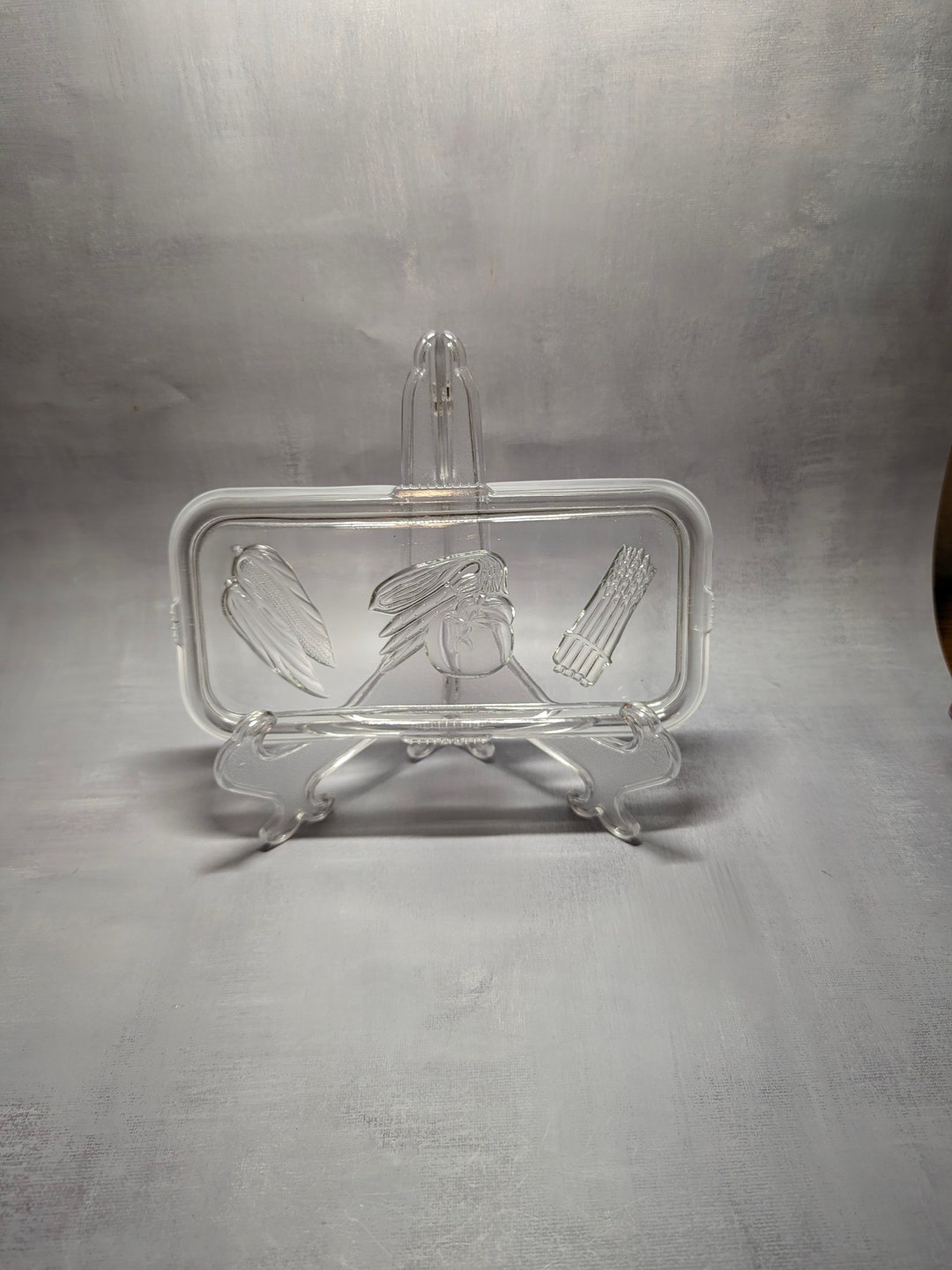 Federal Glass Rectangle Fridgie Lid - Etsy