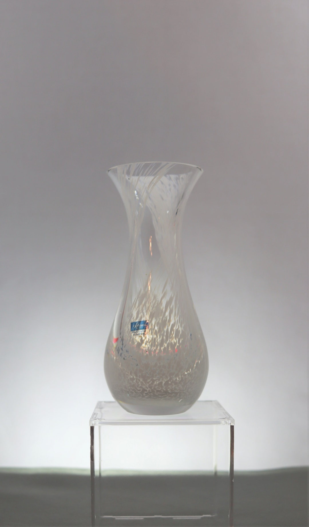Caithness Handblown Glass Vase - Etsy