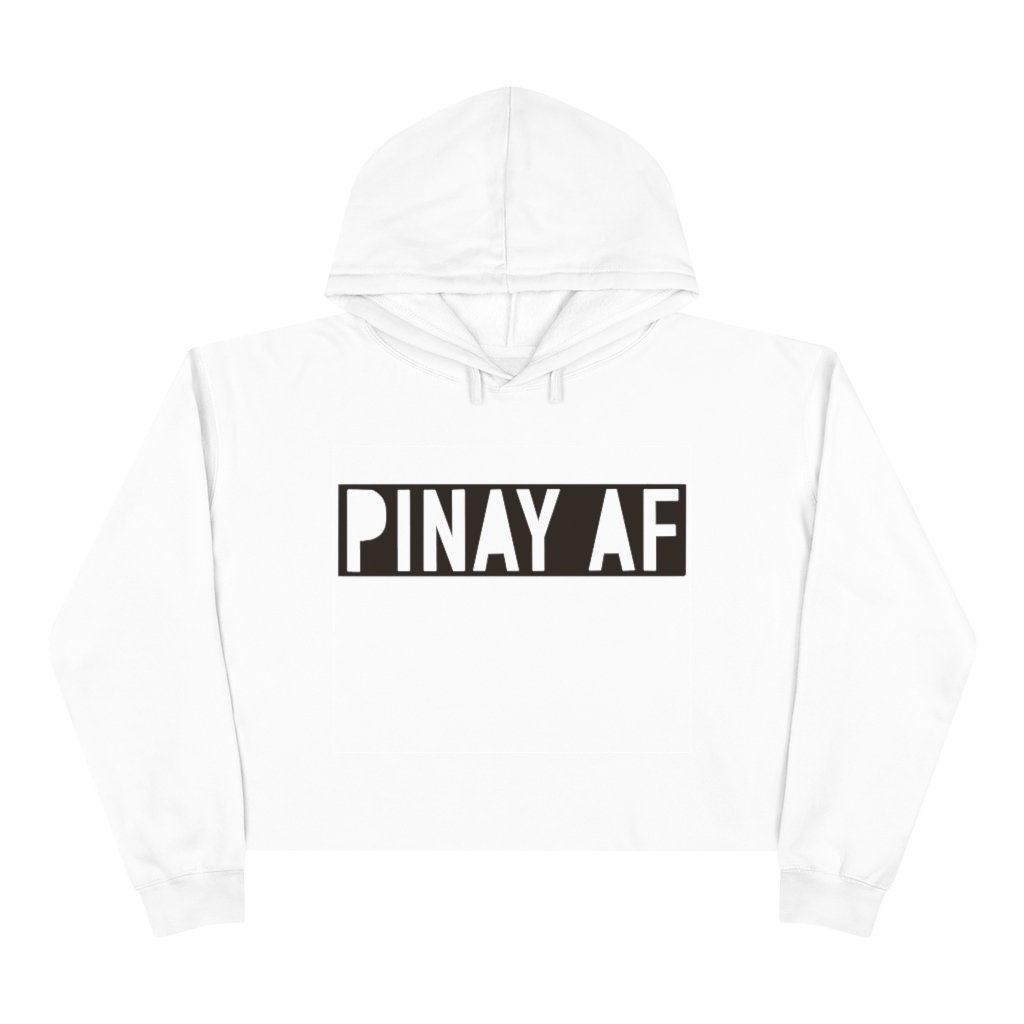 Pinay AF Crop Hoodie Crop Top Filipino Pinay Pride - Etsy
