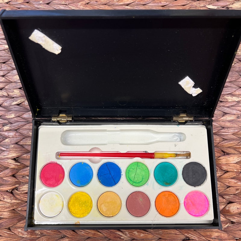 Watercolor Paint Box - Etsy