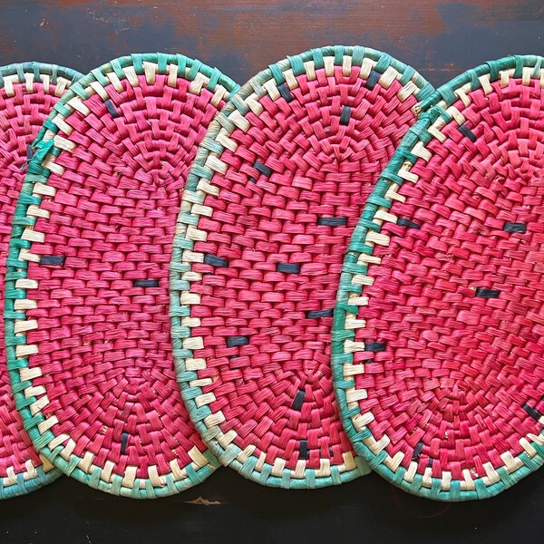 Watermelon Placemats - Etsy