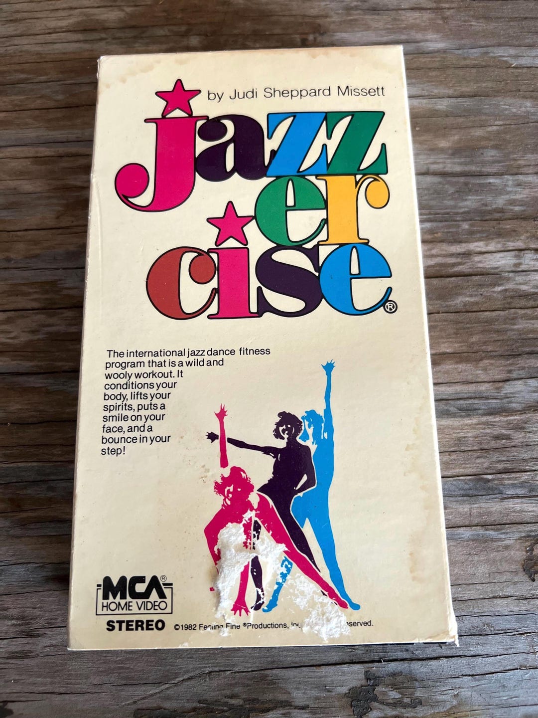 Jazzercise (VHS, 1987) Judi Sheppard Misset Vintage Workout Tape - Etsy