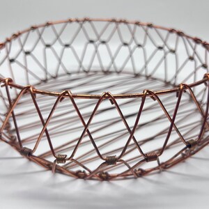 MCM Copper Wire Geometric Basket/collapsible Expandable Copper Bowl - Etsy