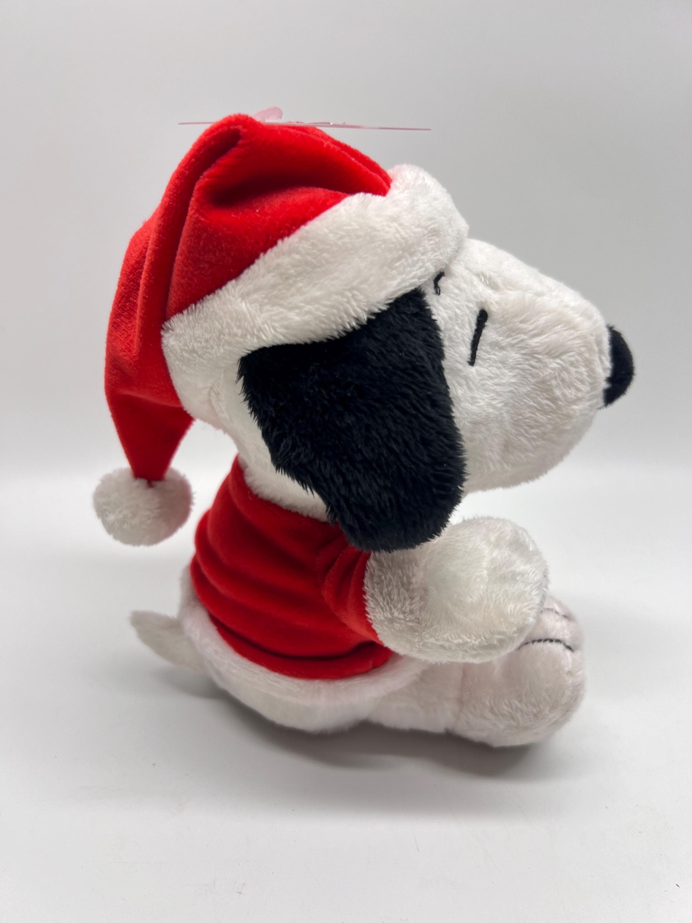 Santa Snoopy Plush Doll 7 - Etsy