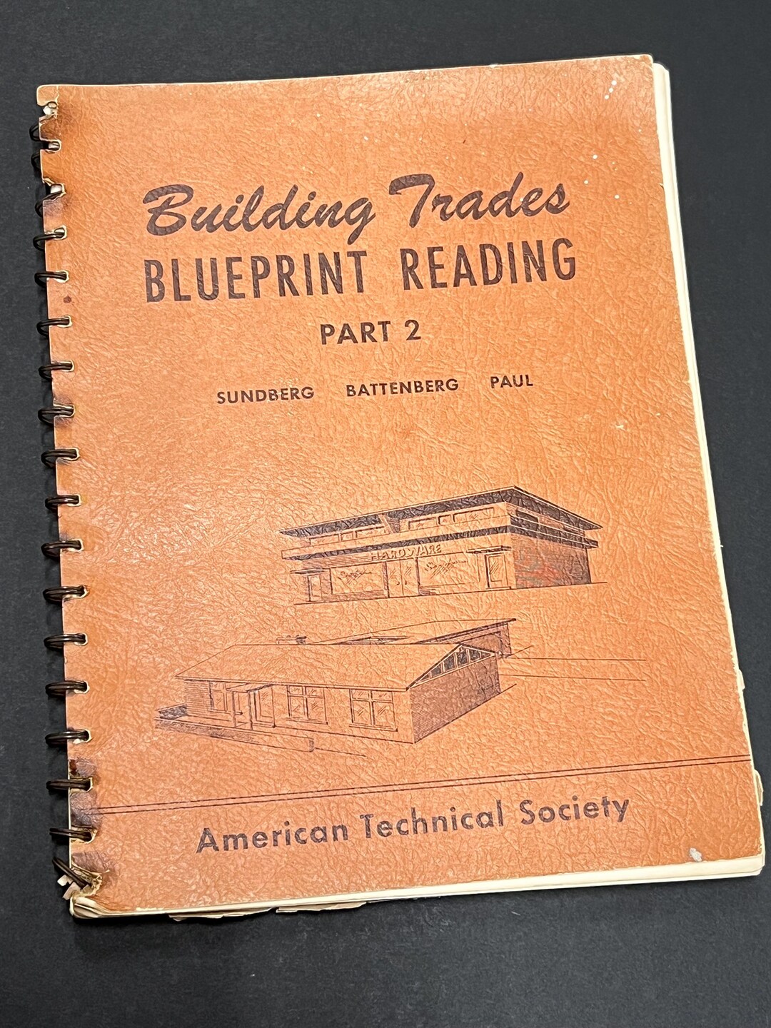 Building Trades Instructional Blueprint Reading Book | Vintage ...
