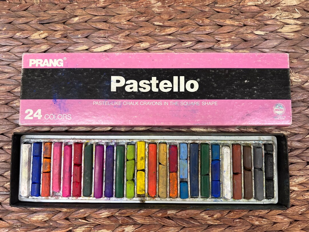 Vintage Art Supplies Soft Pastel - Etsy