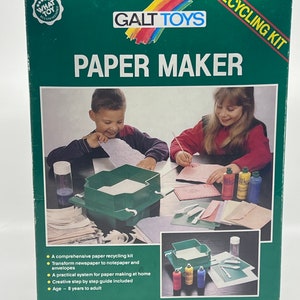 Galt Toys Paper Maker & Recycling Kit / Vintage 1990s Craft Kit - Etsy