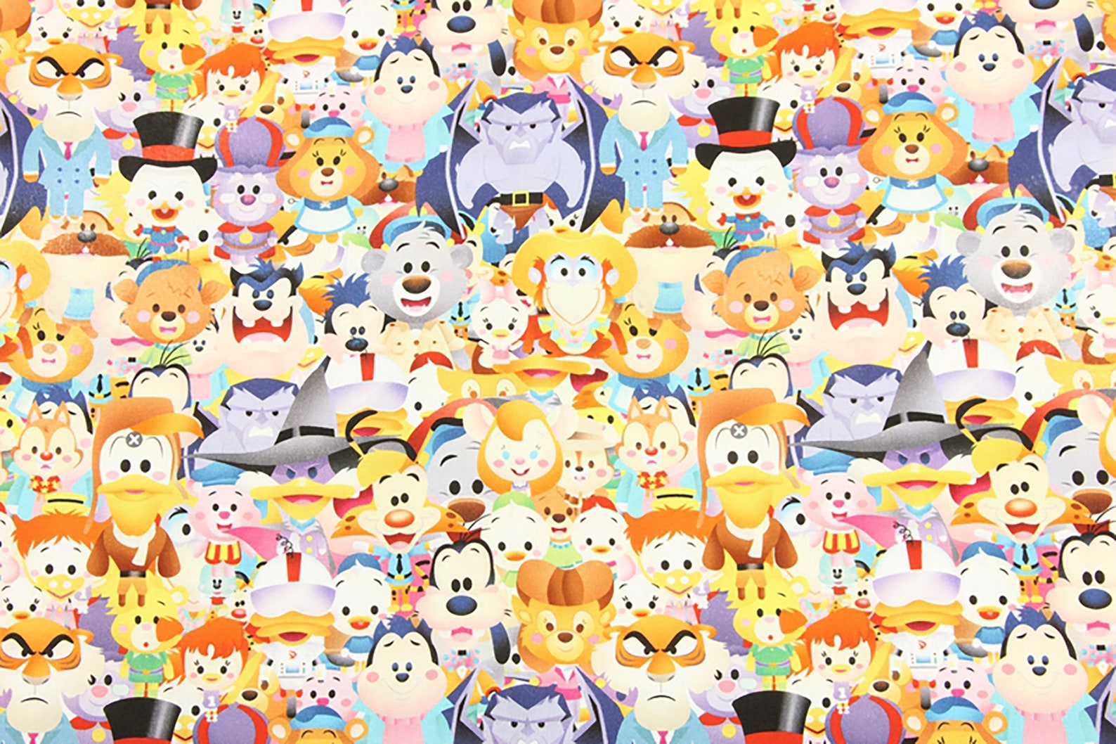 Disney Cute Size Character Fabric 100 Cotton Fabric Cartoon Etsy
