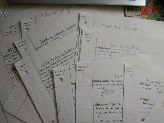 AP Calculus AB Calc 1 FULL Notes | Etsy