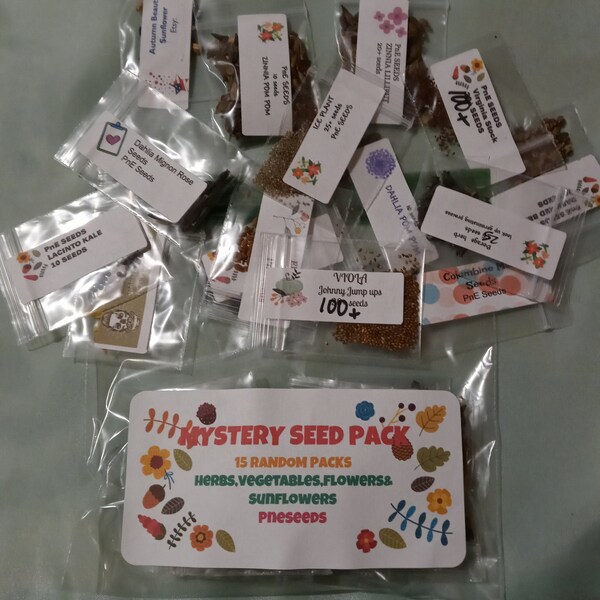 Seed Pack - Etsy